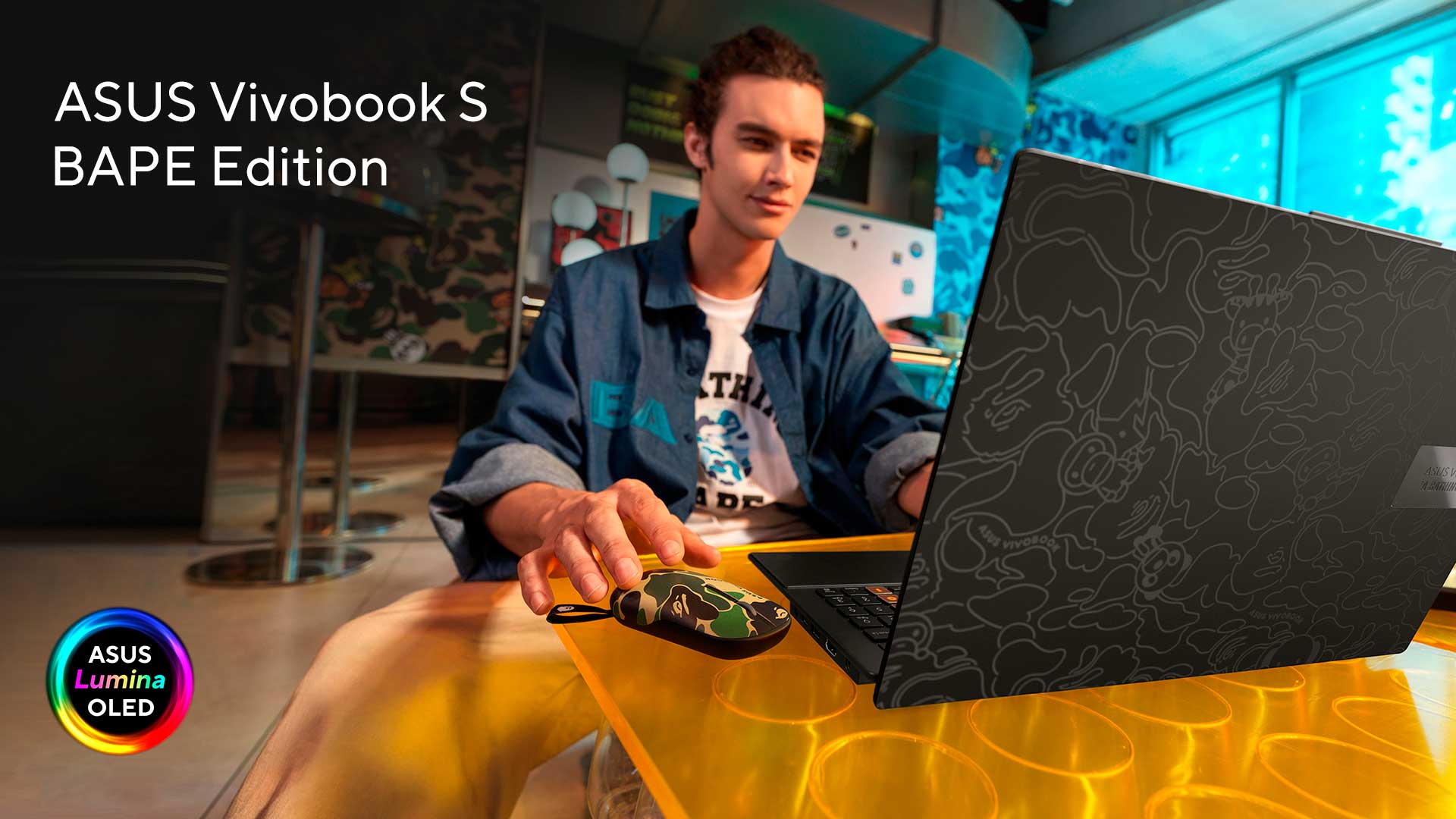 ASUS presenta la exclusiva Vivobook S 15 OLED BAPE® Edition: La ...