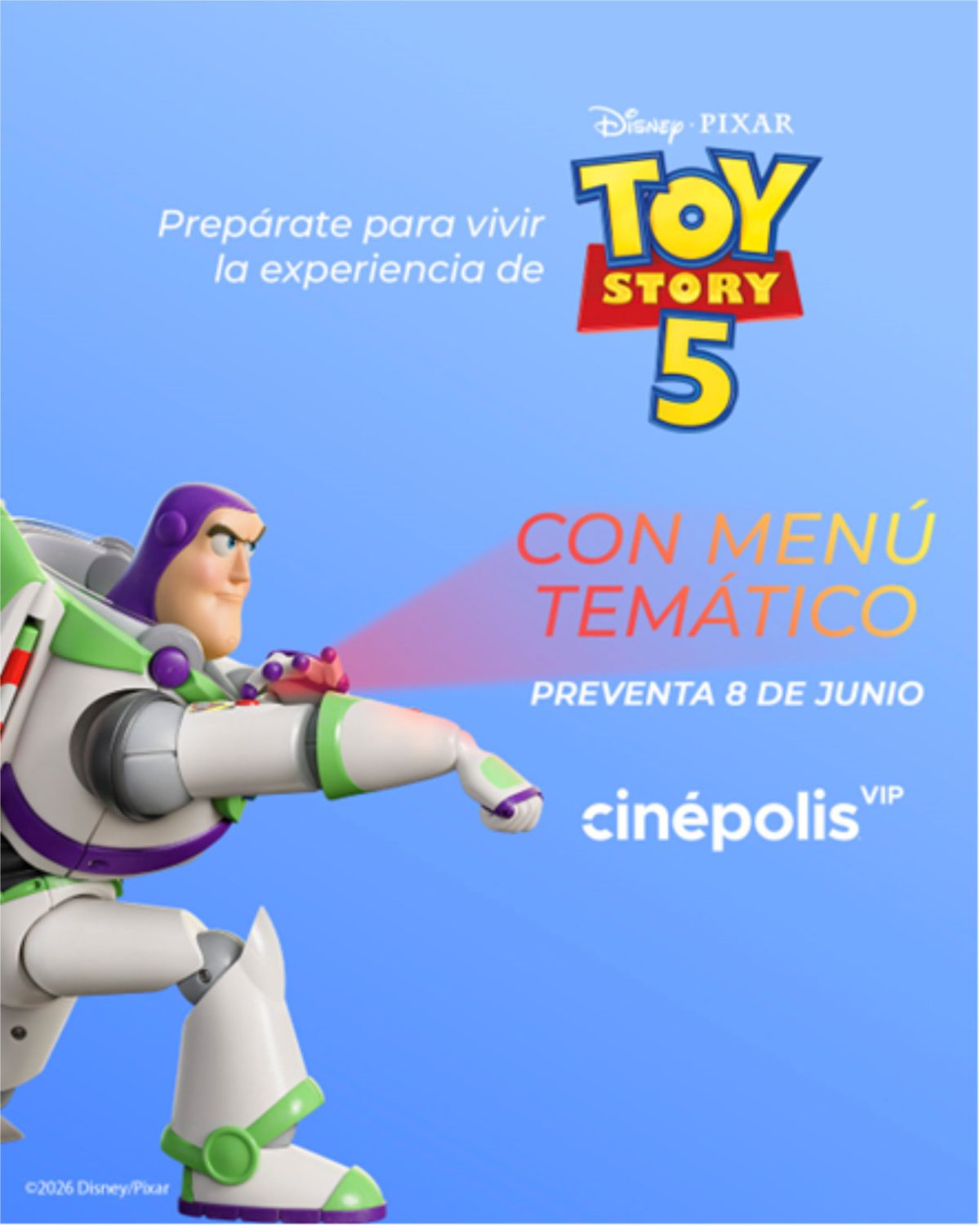 Toy Story 5 tendrá un Menú Temático VIP y promocionales coleccionables ...